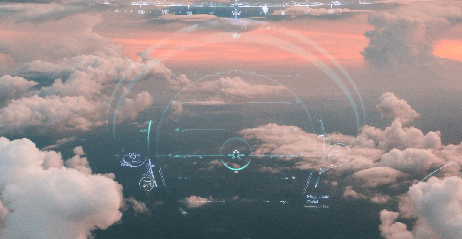 Elven flight HUD: On anim | Lesson 2 Homework | Learn Squared