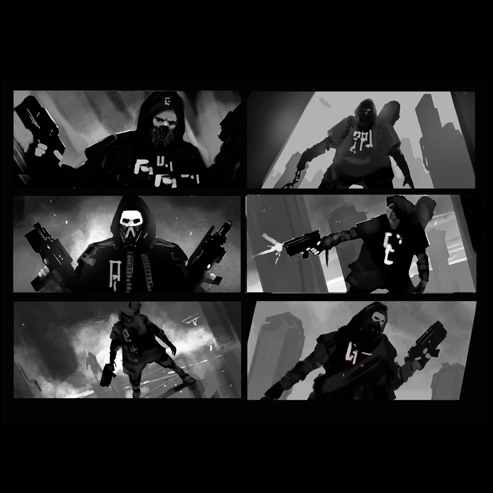 Futuristic Character Design | Lesson 1 Homework | Learn Squared