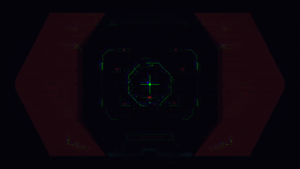 HUD Animation | CG Motion Graphics Course | HUD Design