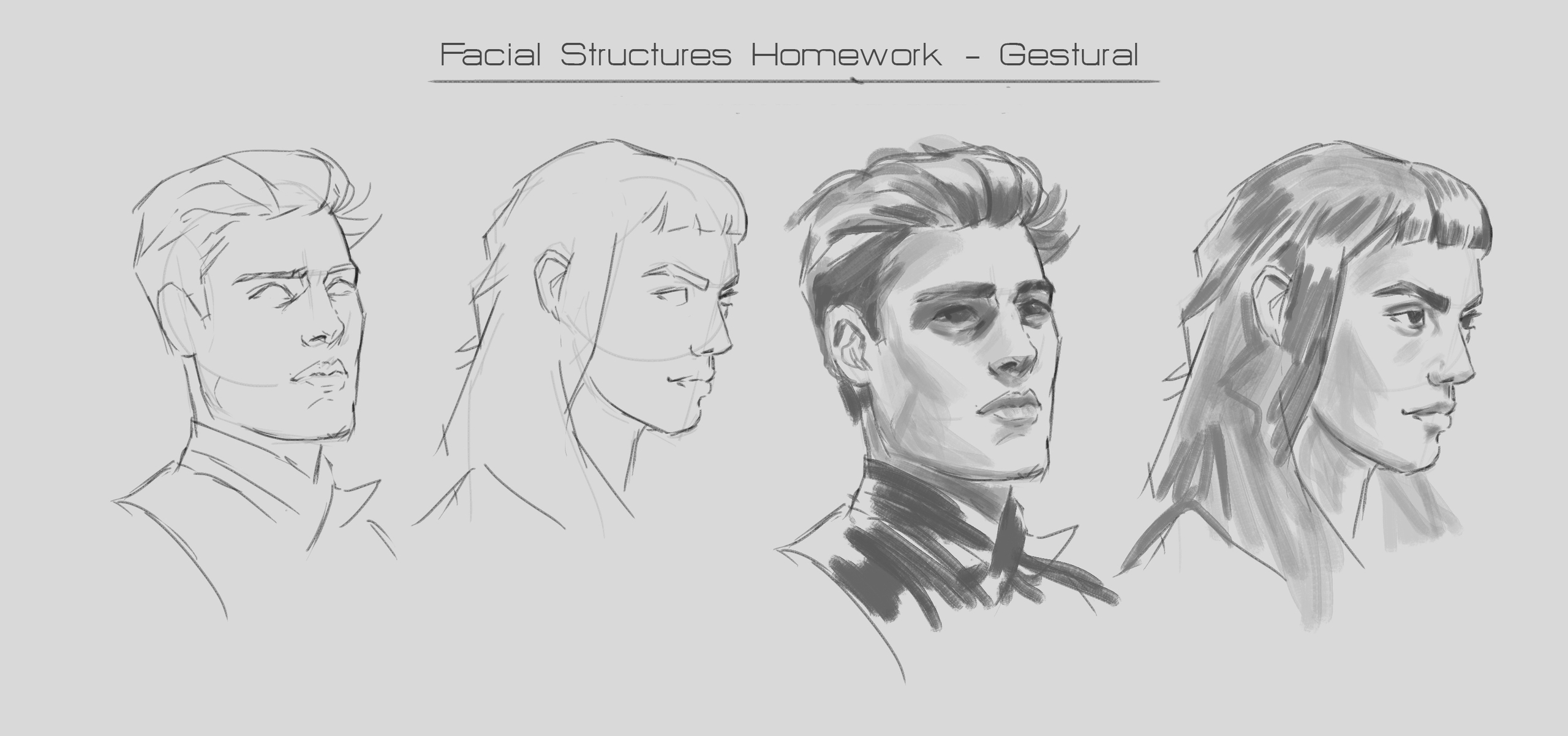 Student Work for Painting Portraits | Learn Squared