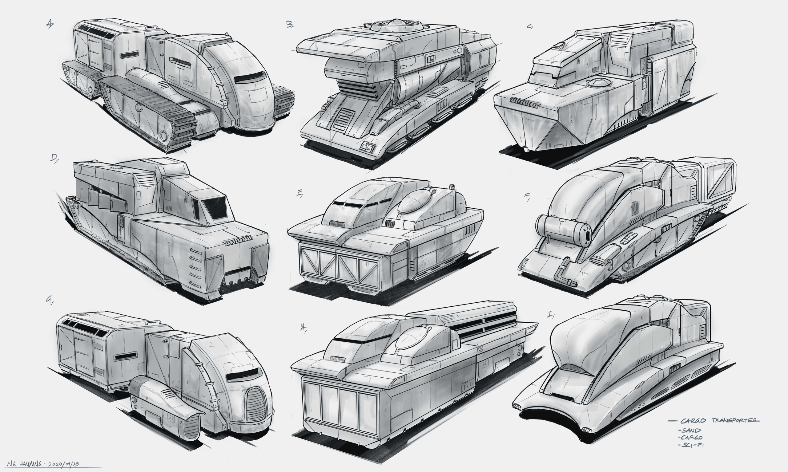 Vehicle Design Assignment- Sketches | Lesson 1 Homework | Learn Squared