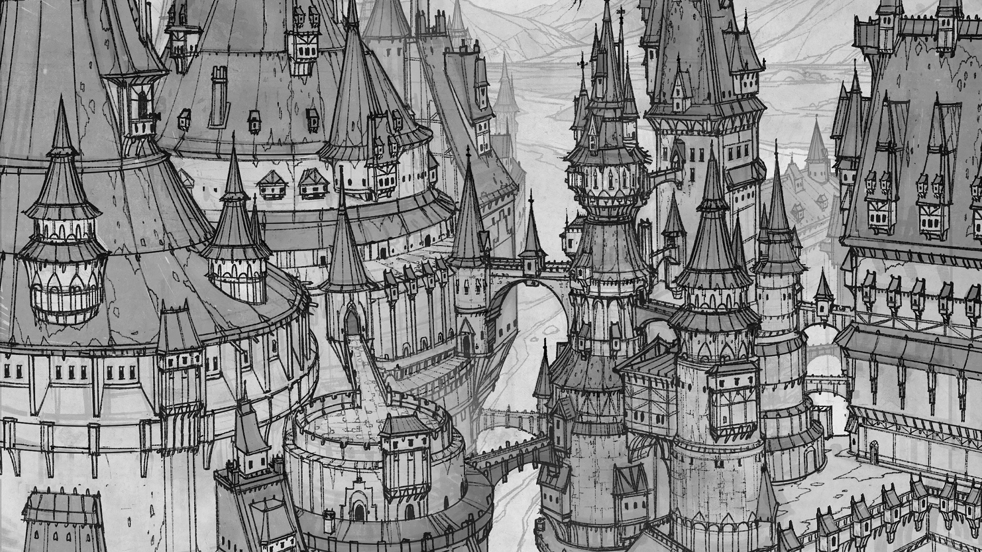 Sketching Hard Surface Environments | Sketching Anything | Learn Squared